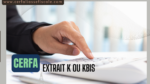 Comment obtenir un extrait K ou extrait Kbis en 2025 ? | Cerfa et ...